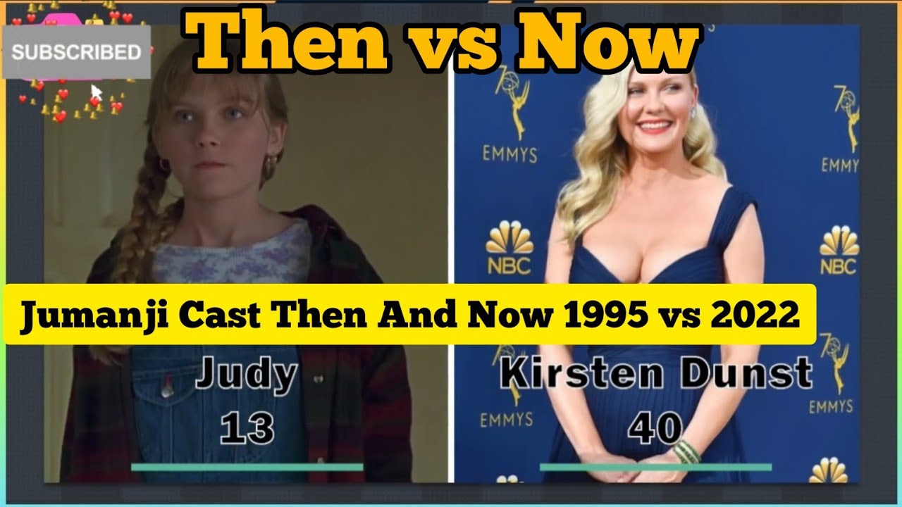 Jumanji Cast Then and Now 1995 vs 2022 - YouTube