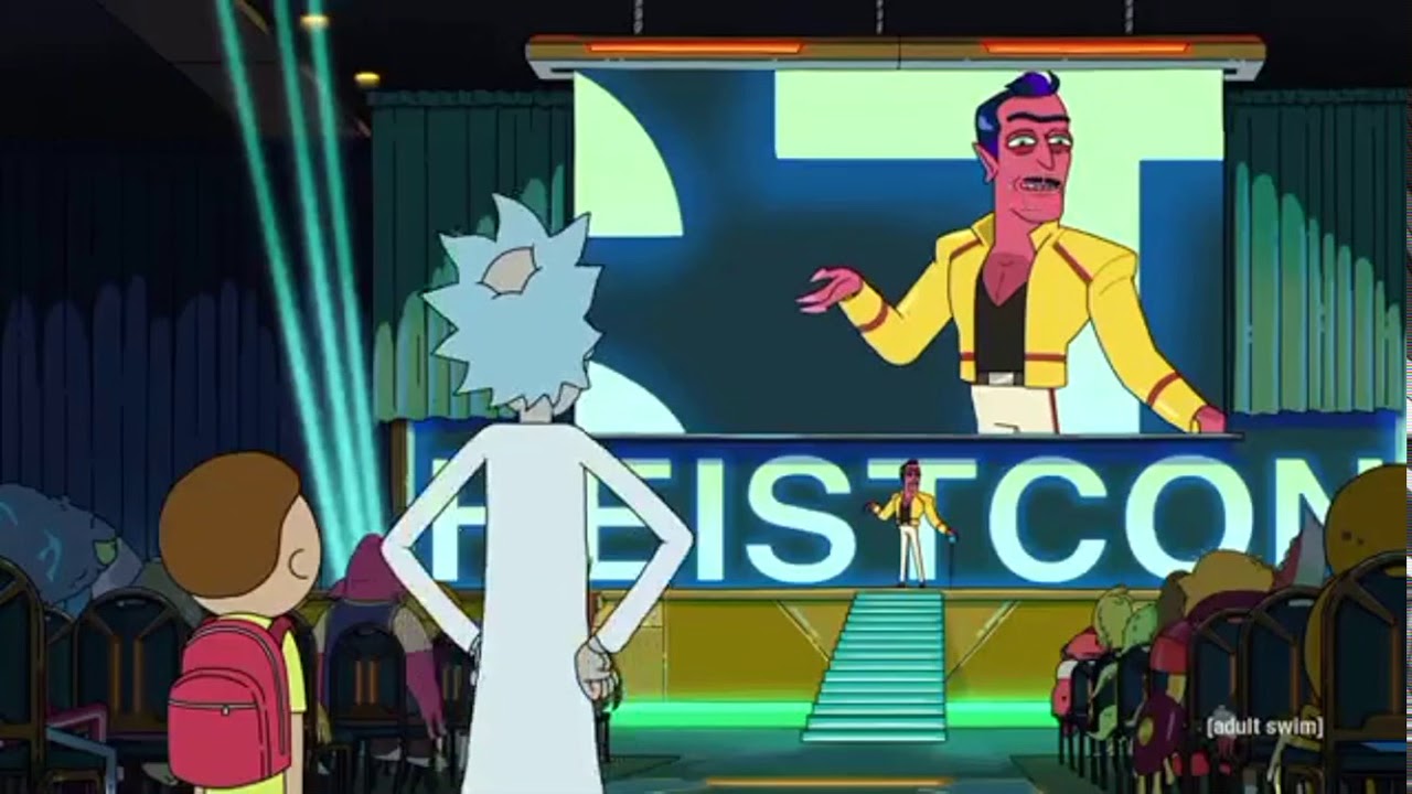 Rick and Morty- Doctor strange rip off scene - YouTube
