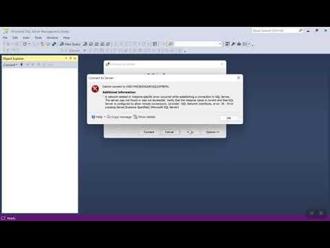 How To Fix Error 26 - Error Locating Server Instance Specified SQL Server Studio 2019 (RTM ...