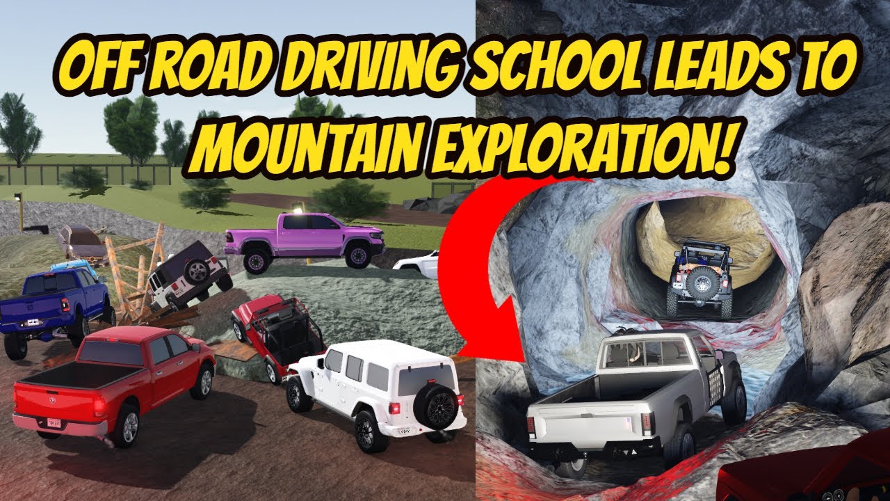 Greenville, Wisc Roblox l Off Roading Driving School Mountain ...