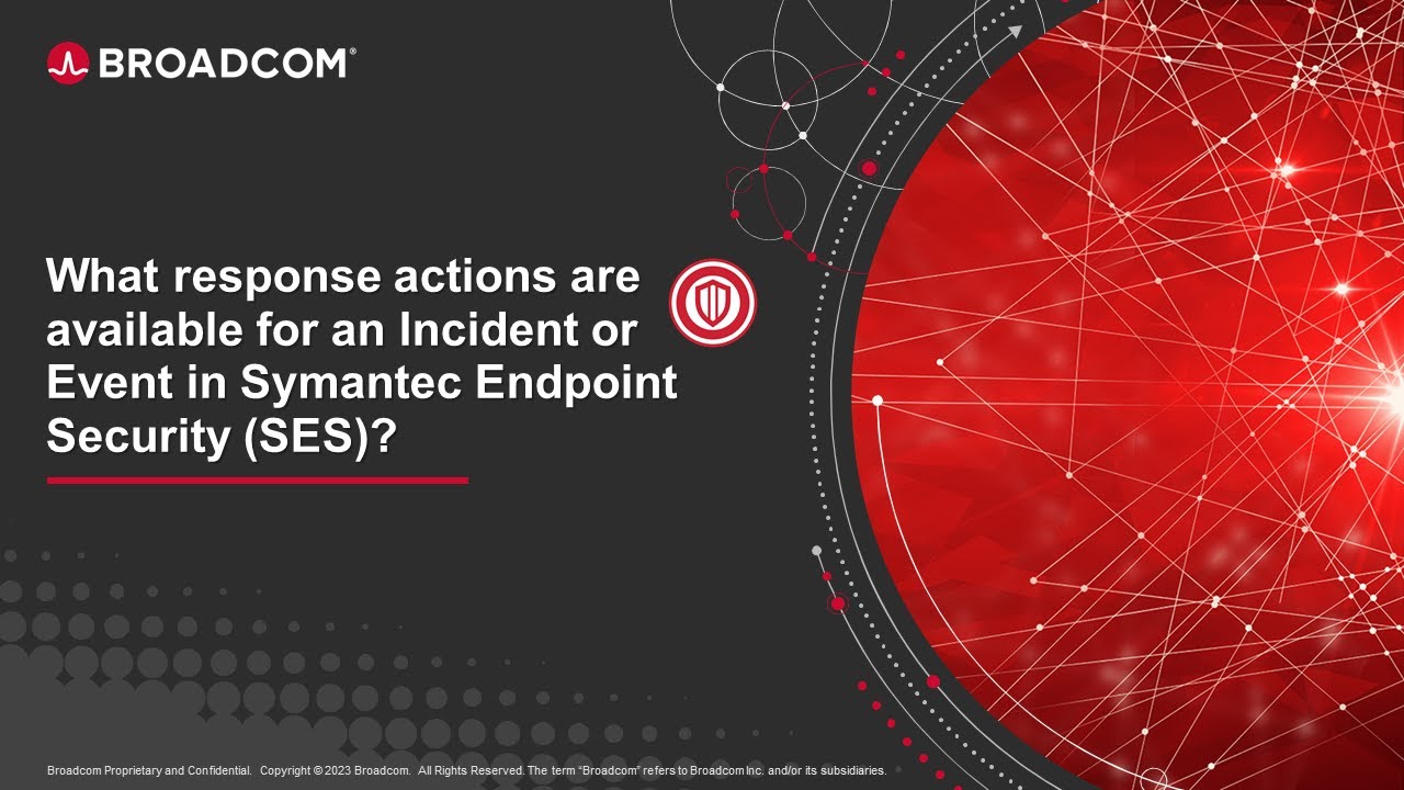 Remediation actions available for an Incident or Event in Symantec ...