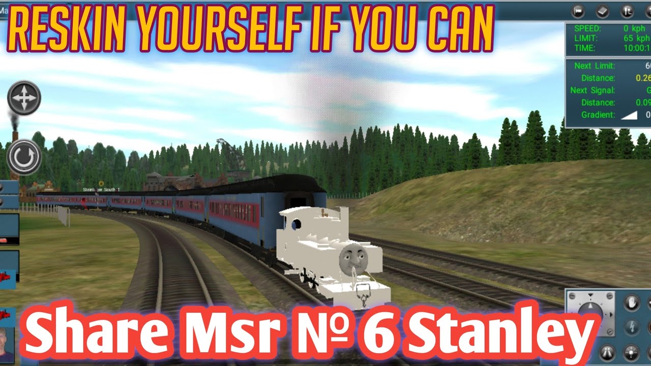 Share Addons Msr № 6 Stanley | Trainz Simulator Android - YouTube
