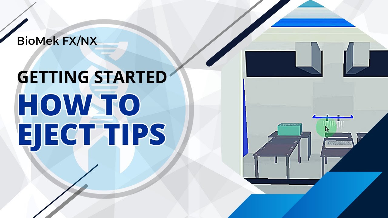 Biomek FX/NX - How To Eject Tips - YouTube