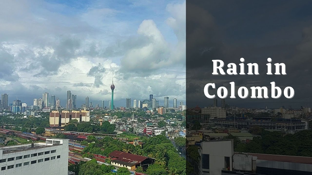 Rain in Colombo - YouTube