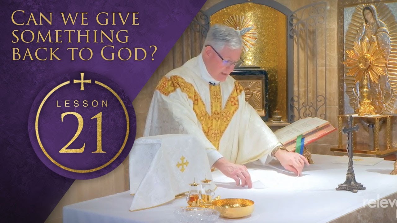 Lenten Lessons on the Mass Premium Edition - 21 The Offertory - YouTube