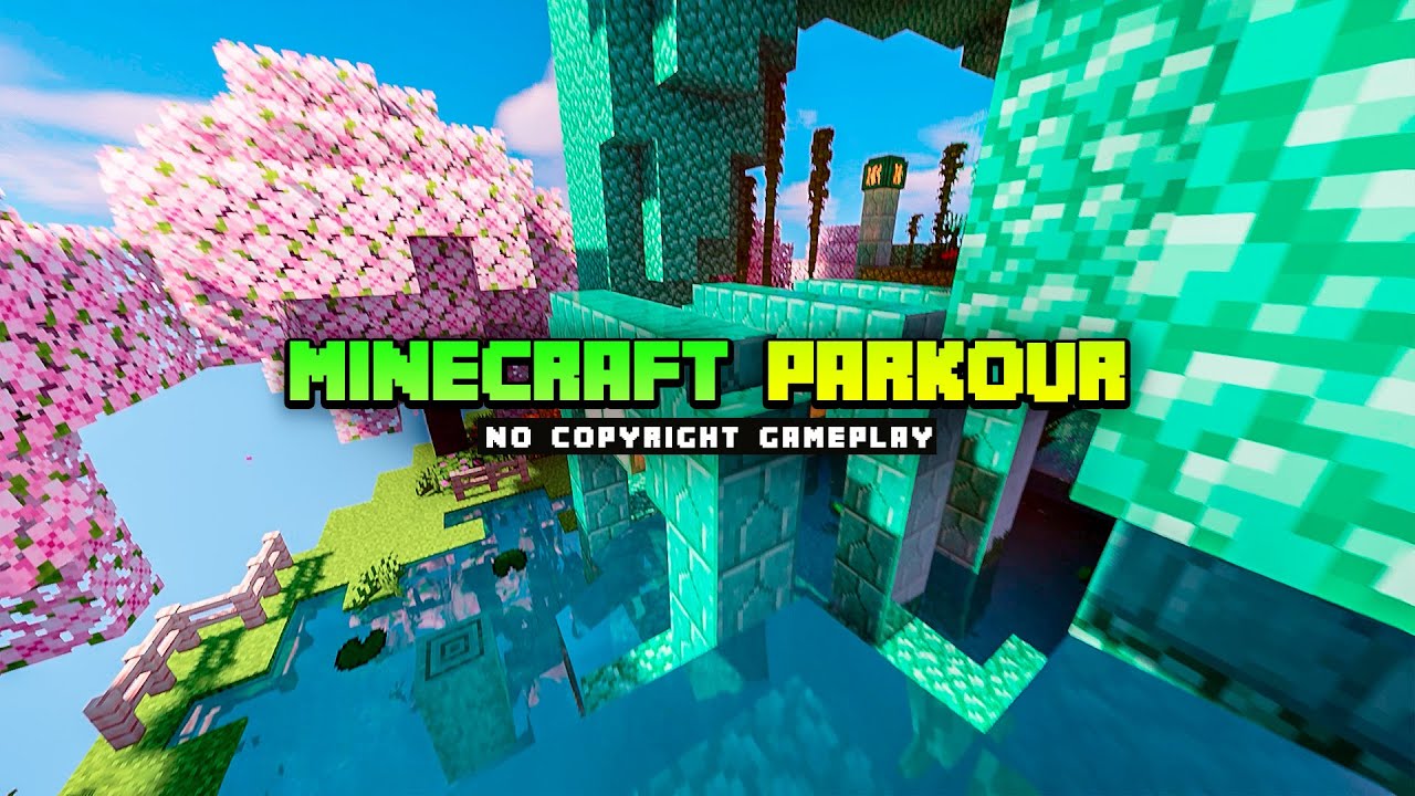 24 Minutes Minecraft Parkour Gameplay No Copyright Gameplay For Tiktok