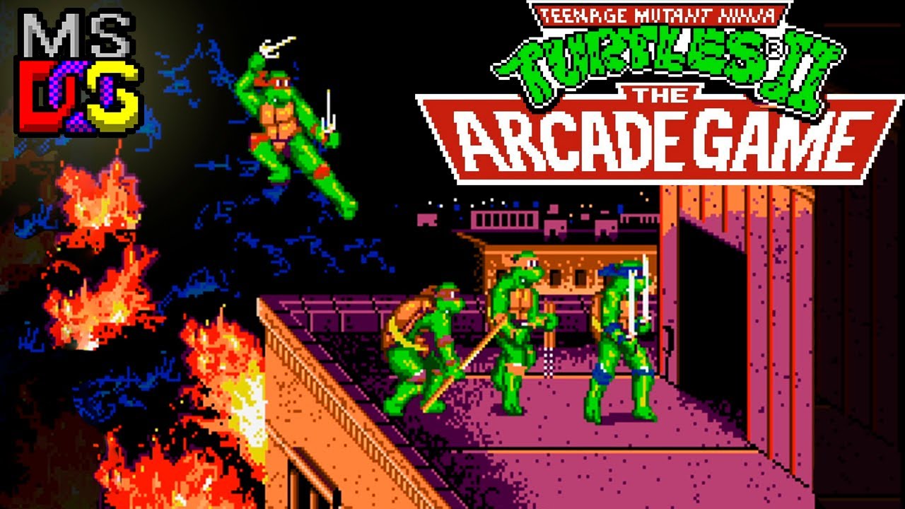 Teenage Mutant Ninja Turtles II: The Arcade Game (MS-DOS, 1991 ...