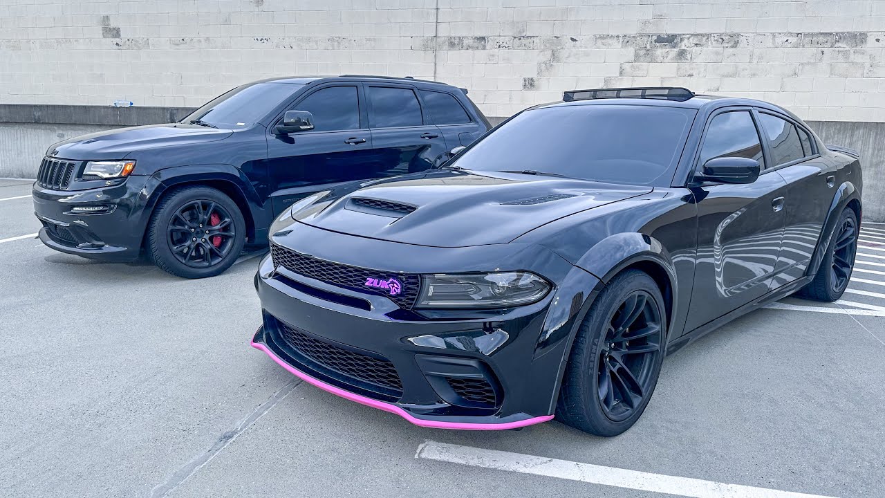 CUTTING UP IN TRAFFIC IN MY HELLCAT (INSANE WHINE) - YouTube