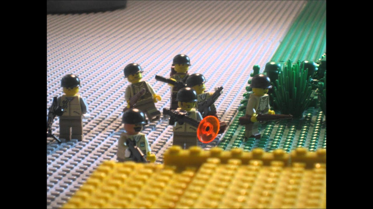 lego ww2 base uptate1 - YouTube