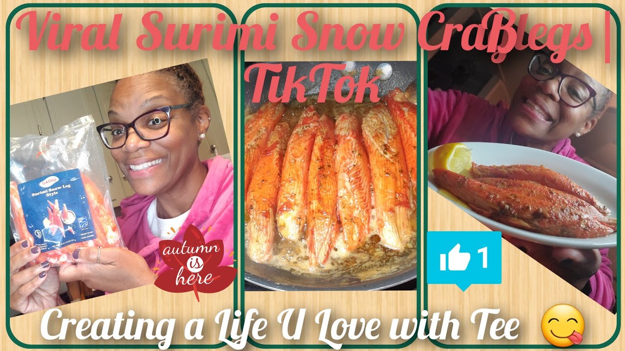 Viral Surimi Snow legs from Sam's | #tiktok #crablegs #viralvideo - YouTube