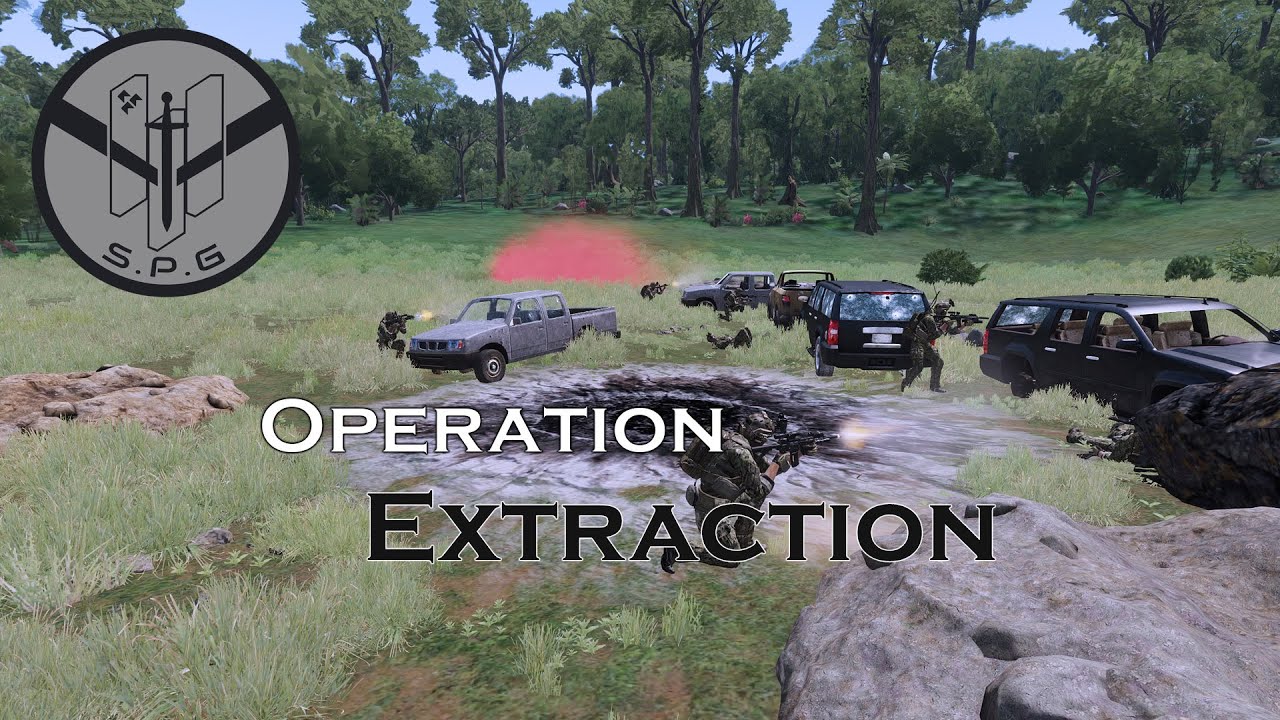 Arma 3 - SPG - Operation Extraction (Zeus) - YouTube