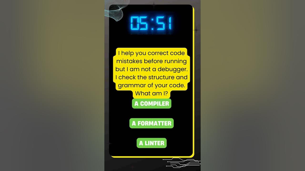 Programming Riddle Can You Solve This Syntax Snafu Quiz Riddles Codechallenge Quiztime