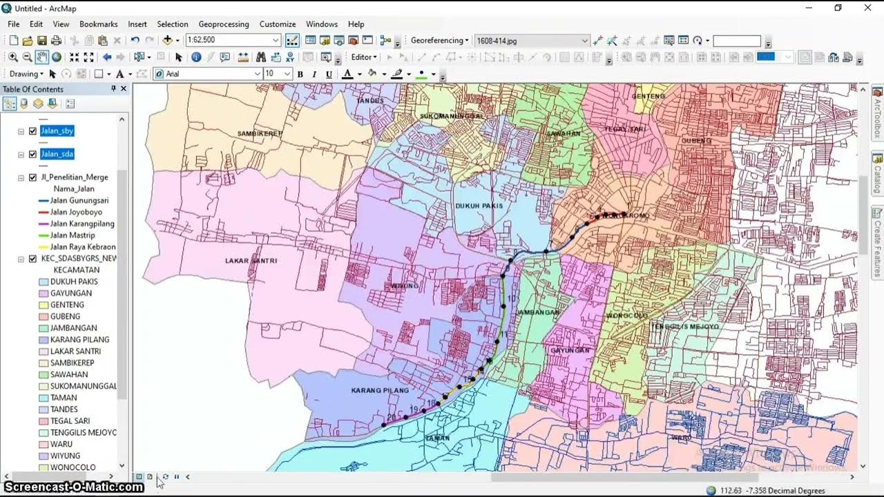 Tutorial Pemetaan + Layout ArcGIS - YouTube
