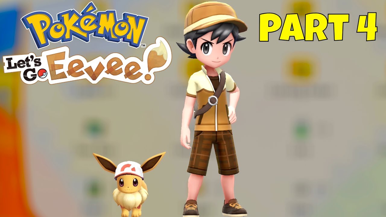 Pokemon Let's Go Eevee Part 4 - The Underground Path to Vermilion City ...