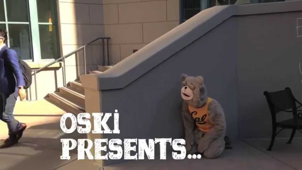 Oski Viral Video - The Bear Scare - YouTube