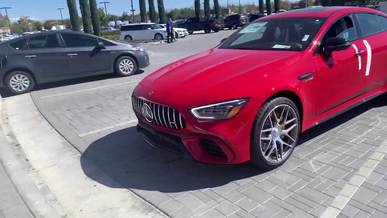 2019 AMG GT 63 | Jupiter Red Exterior Color - YouTube