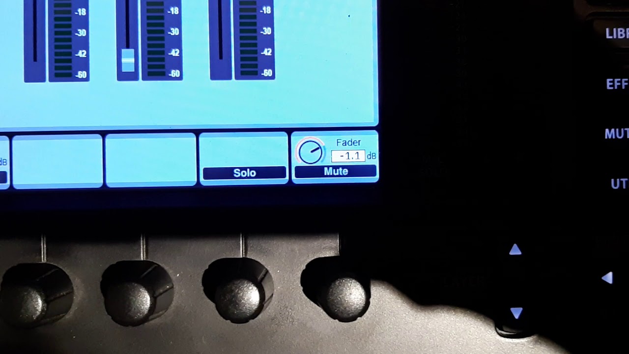 Behringer X32 Fader Issue 2 - YouTube