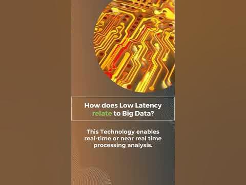 Can Low Latency Analytics Improve Big Data Processing? - YouTube