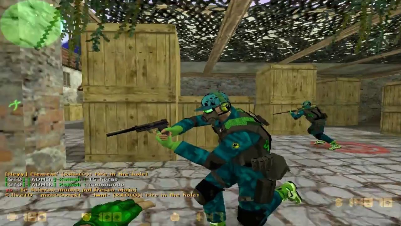 Jugando Counter Strike 1.6 Online #6 - YouTube