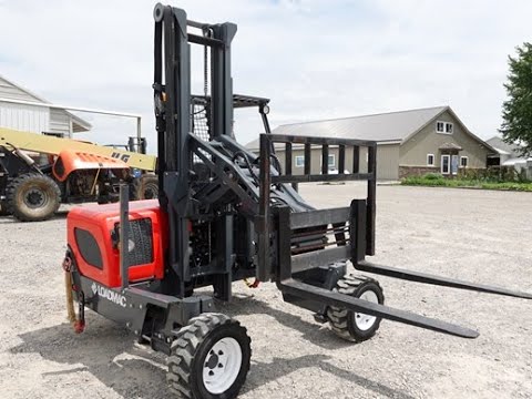 Loadmac 225 4-Way With Fork Positioning - YouTube