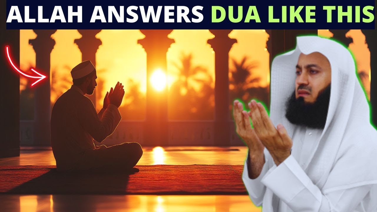 MAKE DUA LIKE THIS & ALLAH WILL DEFINITELY ANSWER ! - YouTube