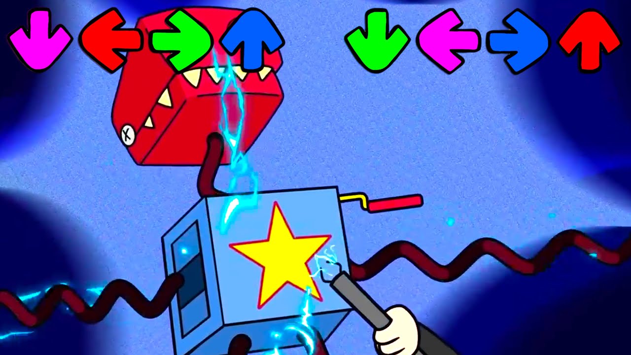 FNF Rainbow Friends & Boxy Boo: NEW Rainbow Friends VS Boxy Boo in ...