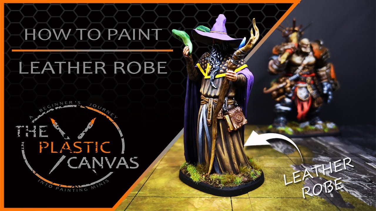 How To Paint - Leather Robe - YouTube