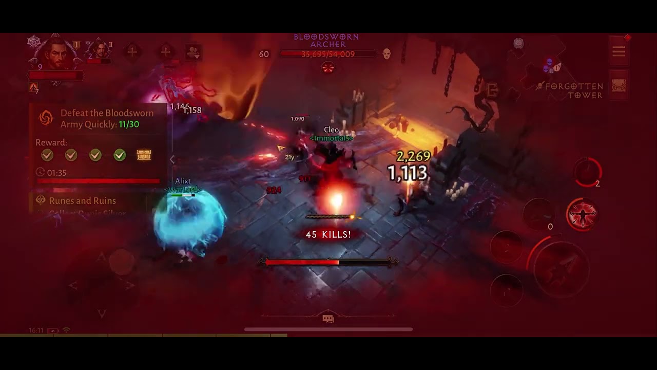 Diablo Immortal | Runes and Ruins | Clan of The Shadows - YouTube
