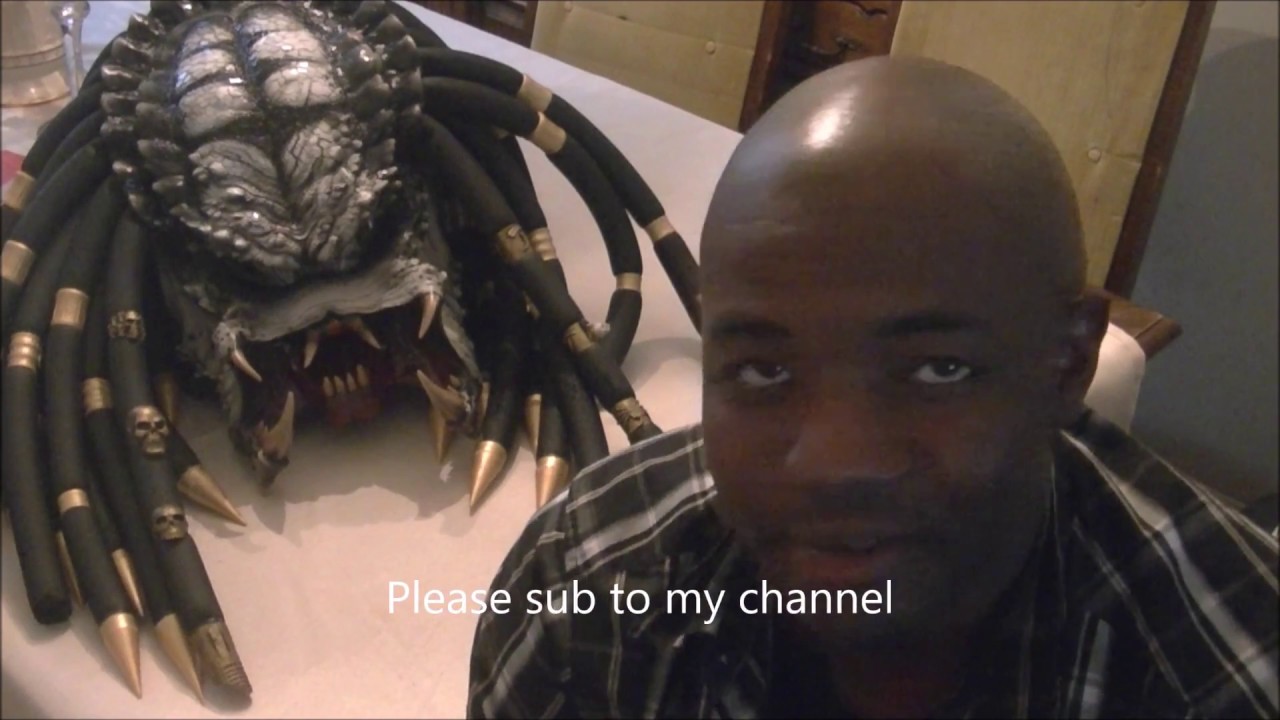 #ghostbikerhelmet's predator teeth version 1yr later after unboxing ...