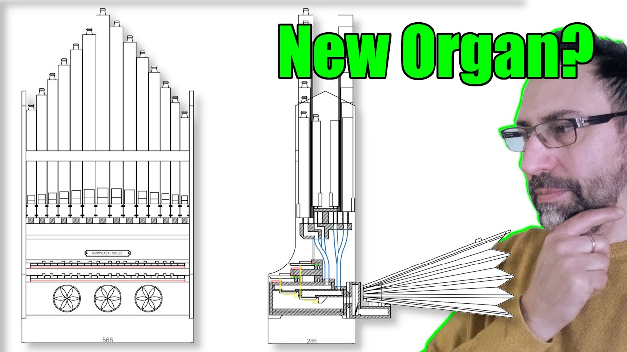 #1 Building a Homemade Positive Organ | and new Bellows - YouTube