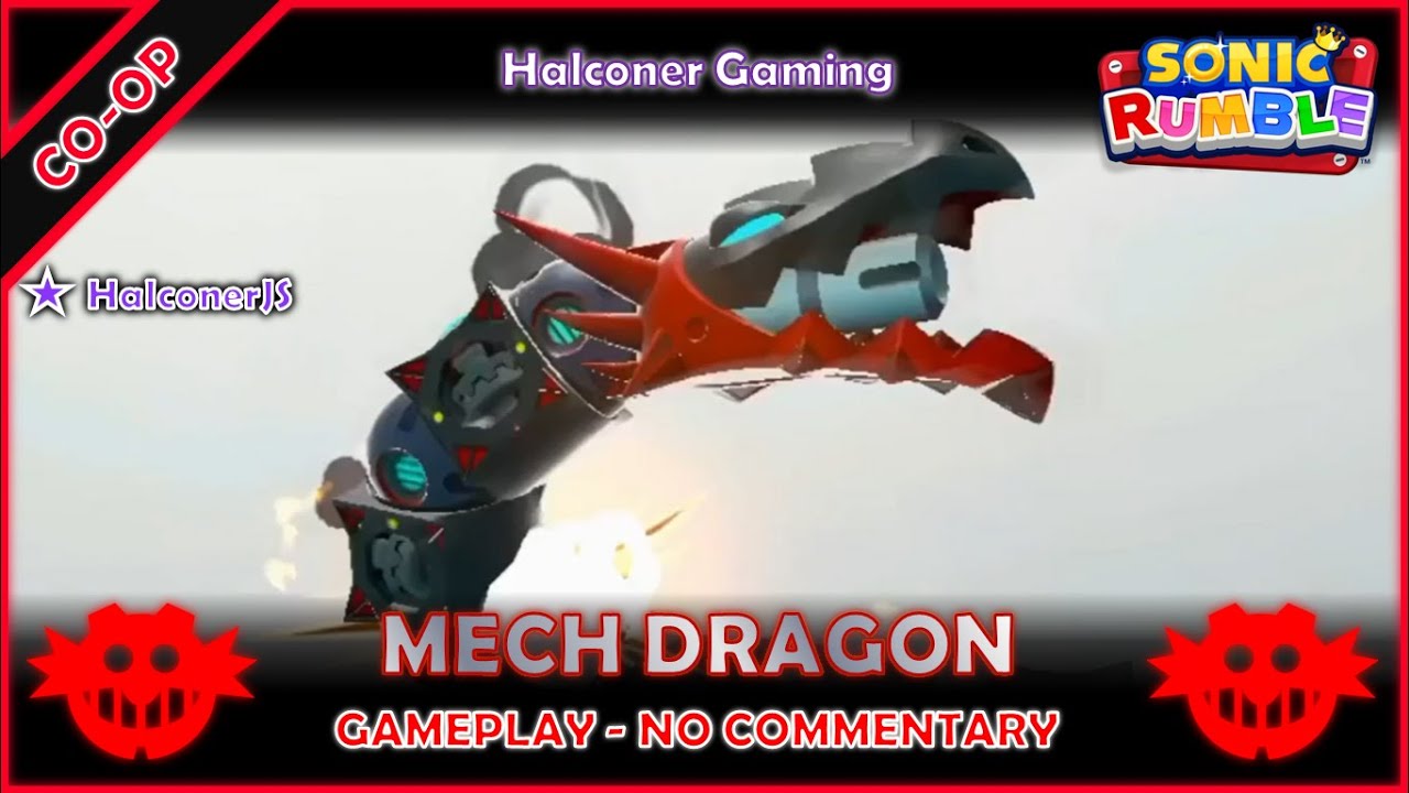Sonic Rumble | Co-Op Mech Dragon [Normal] - Gameplay (No Commentary ...