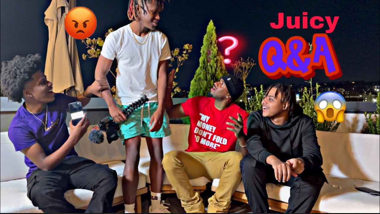 JUICY Q&A FT. @romantoolit @LayLow.Jackson @ImOmar1on 😱😡 - YouTube