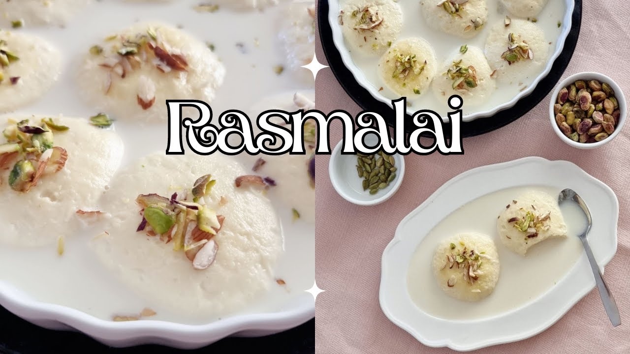 Rasmalai | Instant Rasmalai with milk powder - YouTube