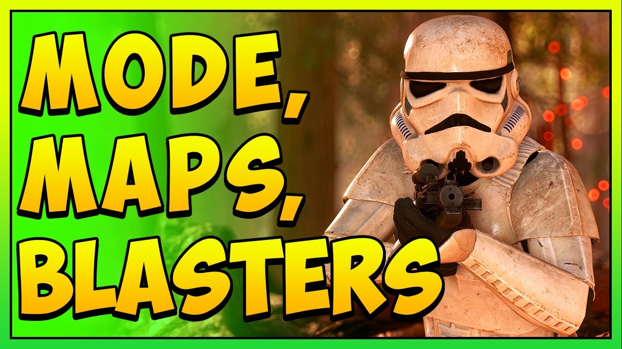 Star Wars Battlefront Rogue One Scarif Blaster Info, Map Names ...