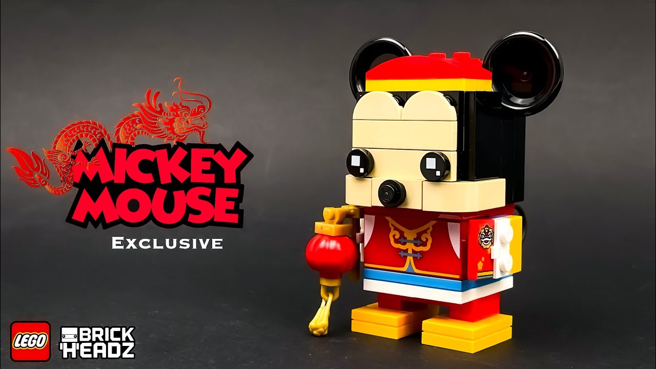 𝙎𝙋𝙍𝙄𝙉𝙂 𝙁𝙀𝙎𝙏𝙄𝙑𝘼𝙇 𝙈𝙄𝘾𝙆𝙀𝙔 𝙈𝙊𝙐𝙎𝙀: lego disney exclusive brickheadz 40673 ...