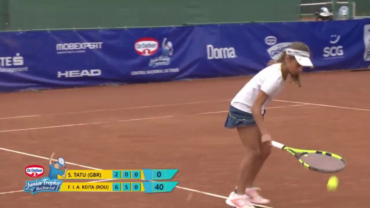 Live - Dr. Oetker Junior Trophy 2017 Round 3 Sarah TATU (GBR) vs ...