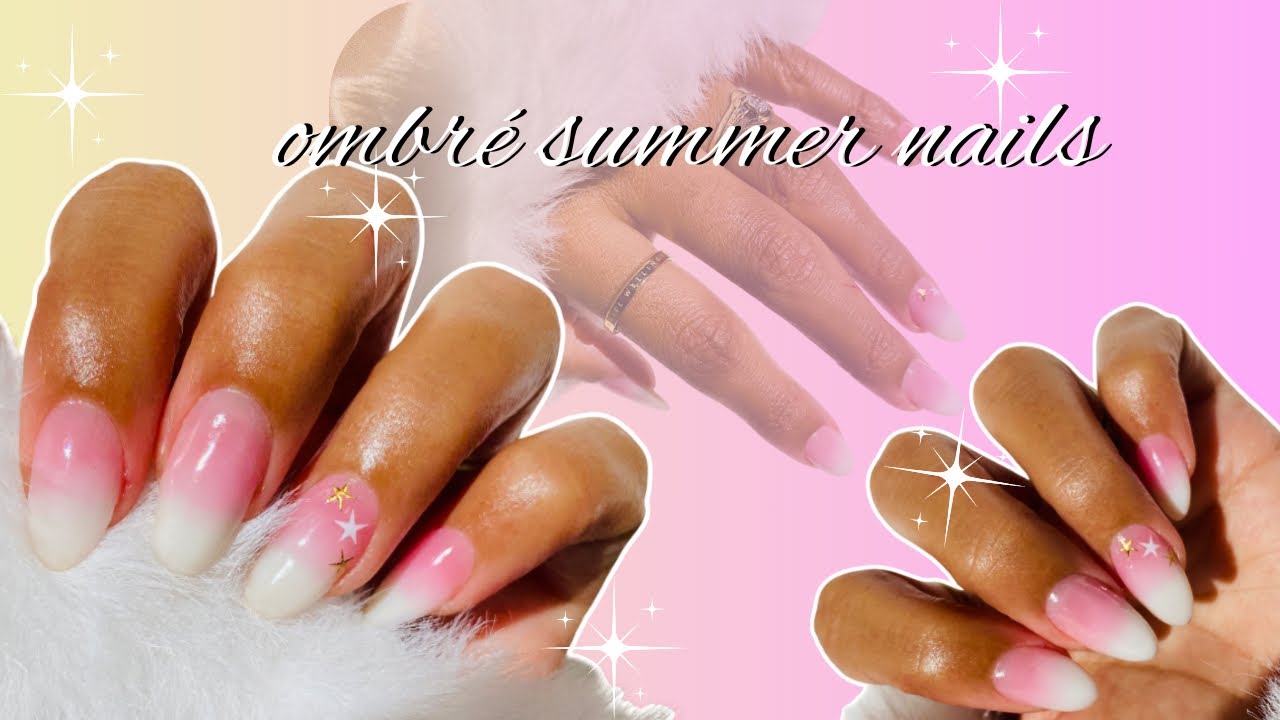 Ombré Summer Nails Tutorial | Perfect Beginner-Friendly #nails Polygel ...