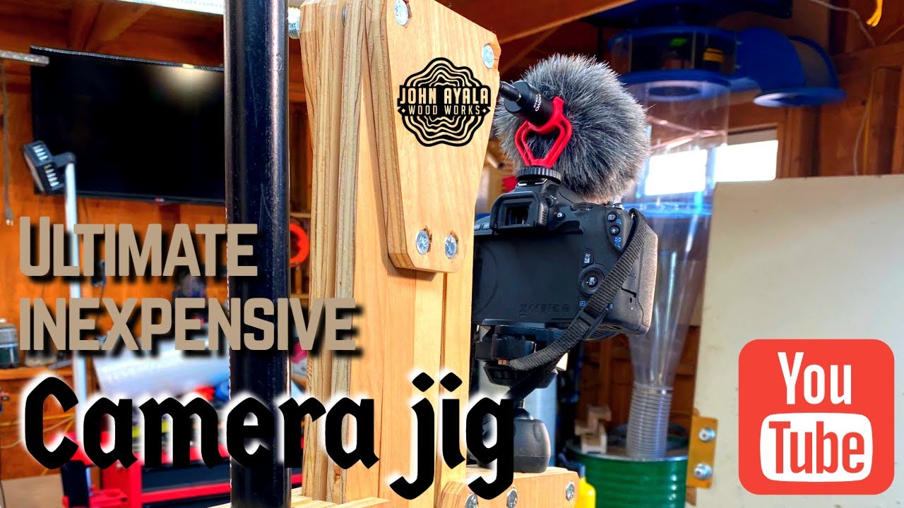 Ultimate inexpensive camera jig | woby camera jig - YouTube