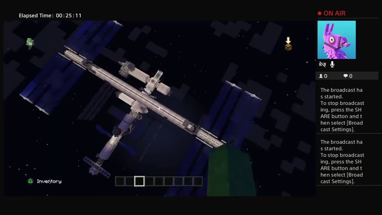 Minecraft space station - YouTube