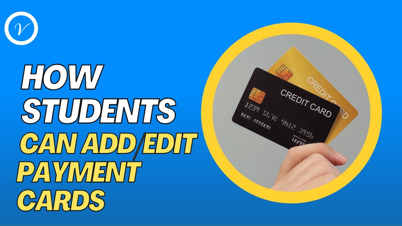 How Students or Customers Can Add Edit Payment Card - YouTube