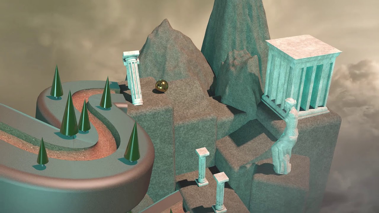 Marble Maze - C4D - YouTube