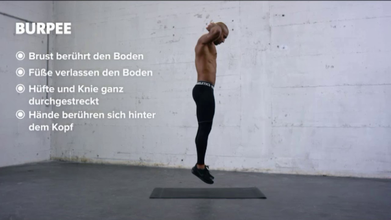 Burpee Tutorial / How to do a Burpee - YouTube