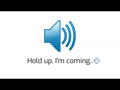 Hold up, I'm coming. sound effect | FF - YouTube