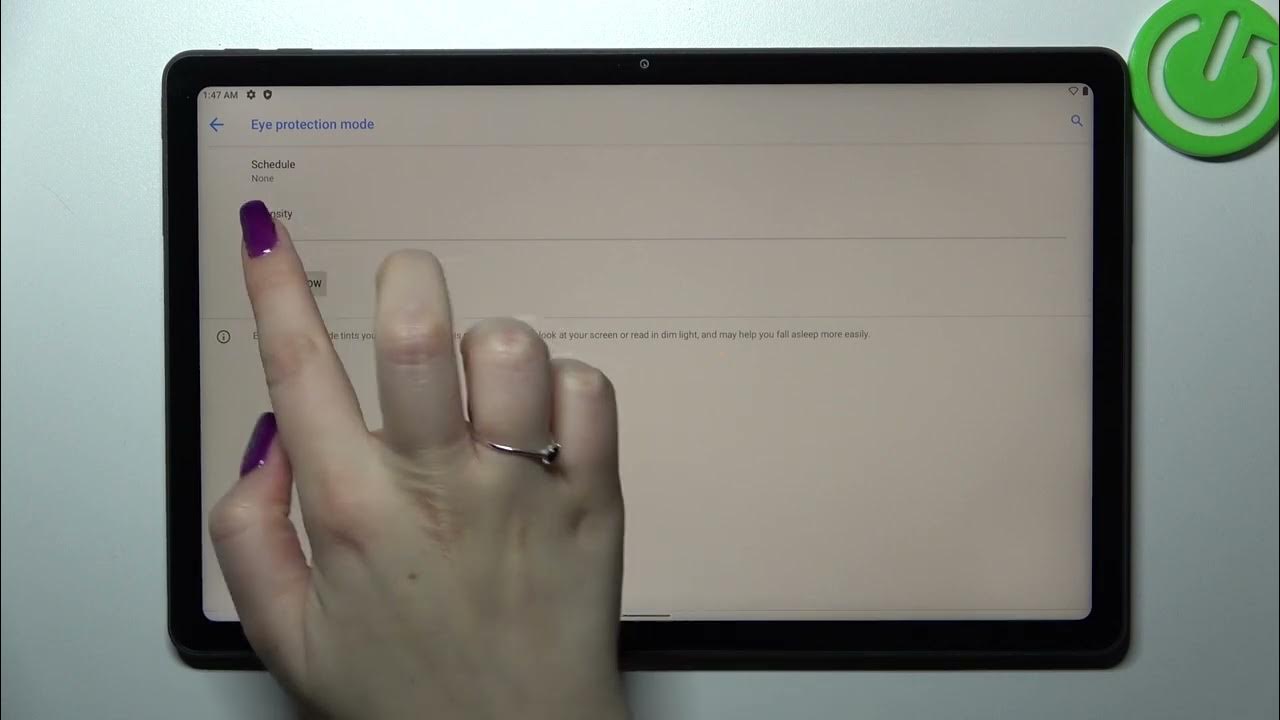 How to Activate Eye Comfort Mode on LENOVO Tab P10 Plus? - Enable Night ...