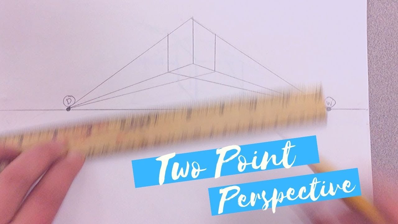 LEARN TO DRAW: Two Point Perspective - YouTube