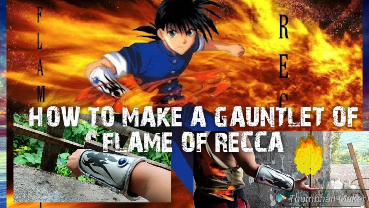 HOW TO MAKE A GAUNTLET OF FLAME OF RECCA (Tutorial) - YouTube