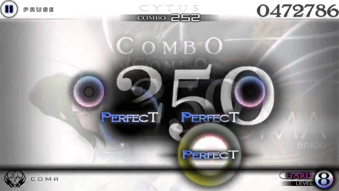 Cytus Gameplay - COMA(Hard) - 983374 - YouTube