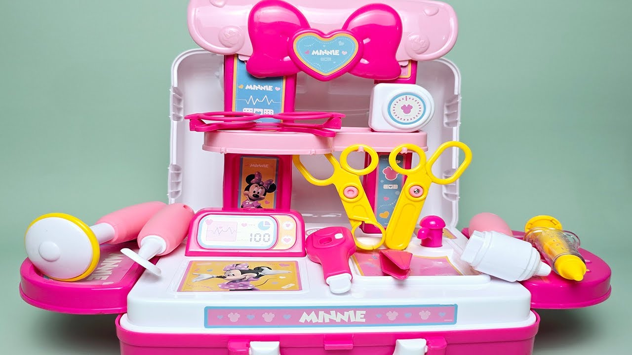 Disney Minnie Mouse Doctor Set Satisfying with Unboxing Compilation ...