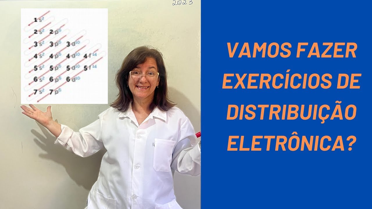 Exercícios sobre distribuição eletrônica usando o diagrama de Linus ...