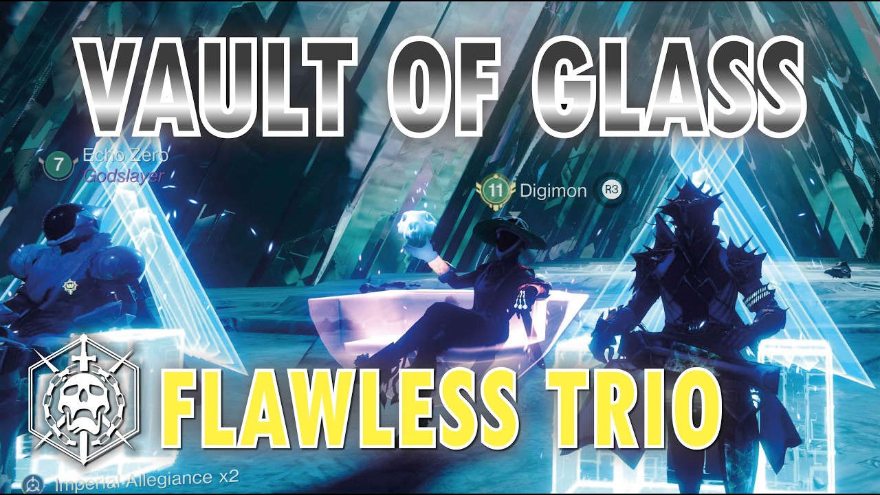 Vault of Glass Legacy Raid - Trio Flawless - Destiny 2 - YouTube